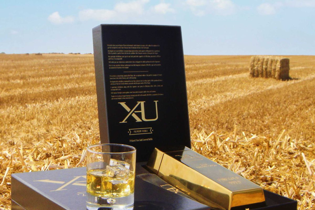 XAU®, Fine Gold 999,9, une Vodka Made in France