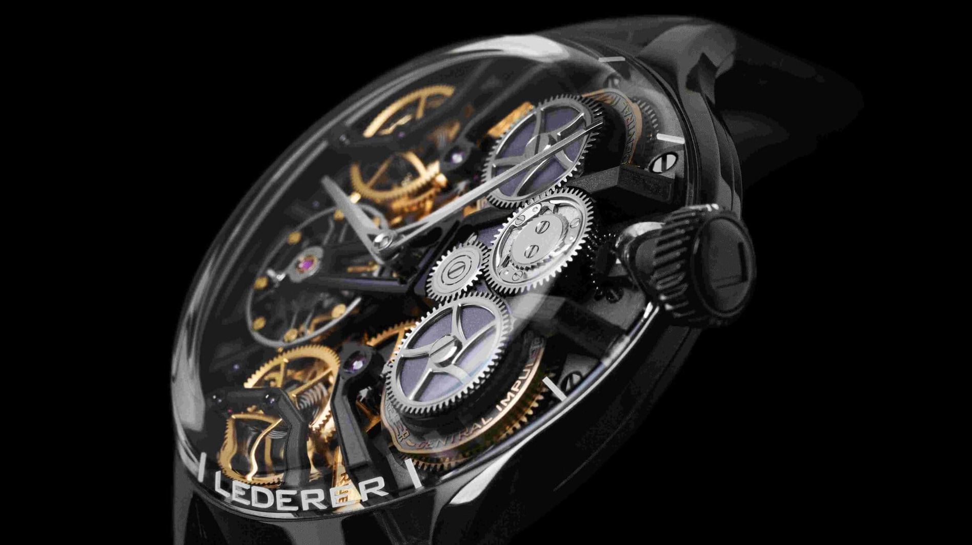 Bernhard Lederer présente le Central Impulse Chronometer ‘InVerto’