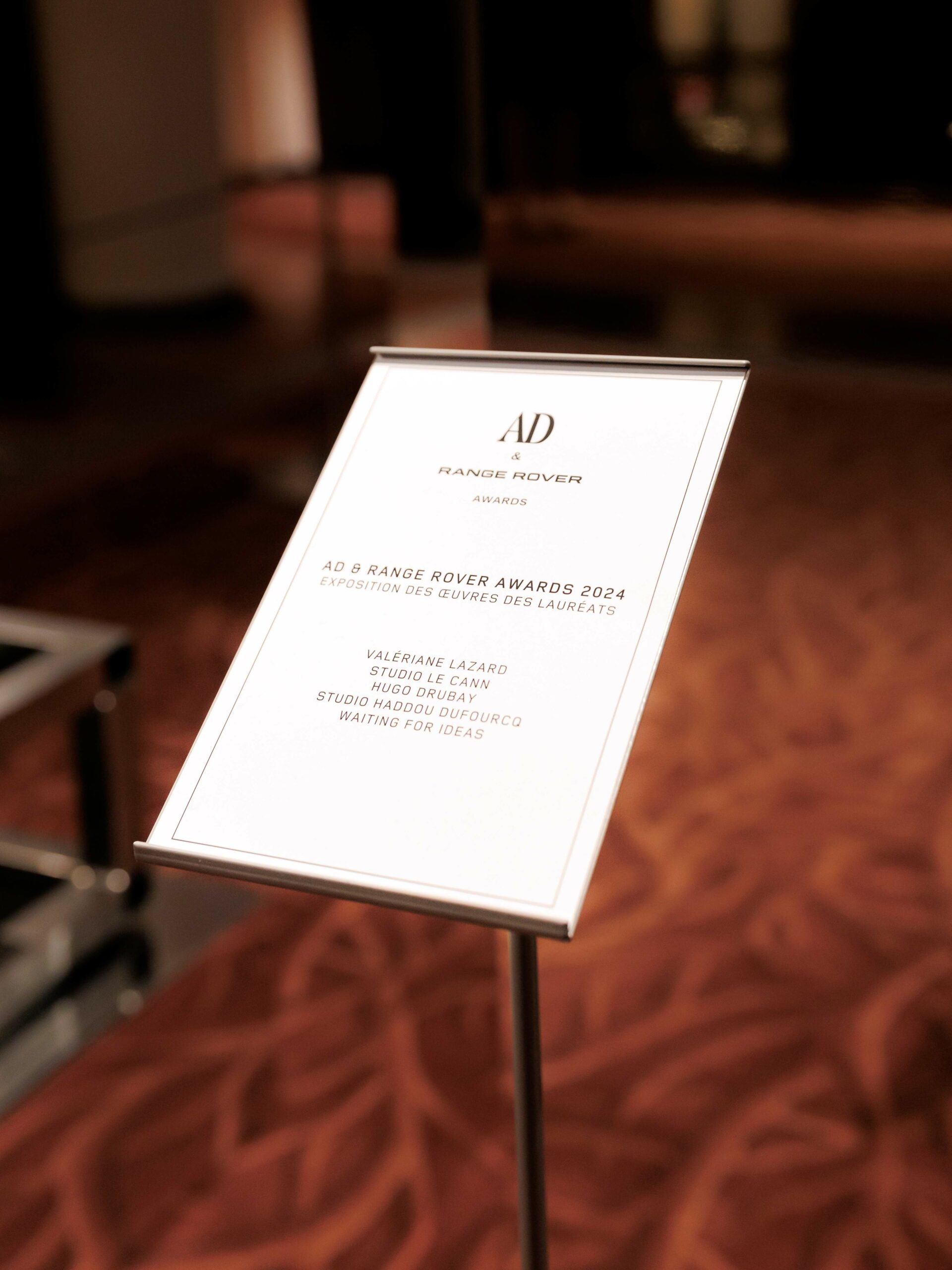 AD & Range Rover Awards, (re)inventing Design 2024