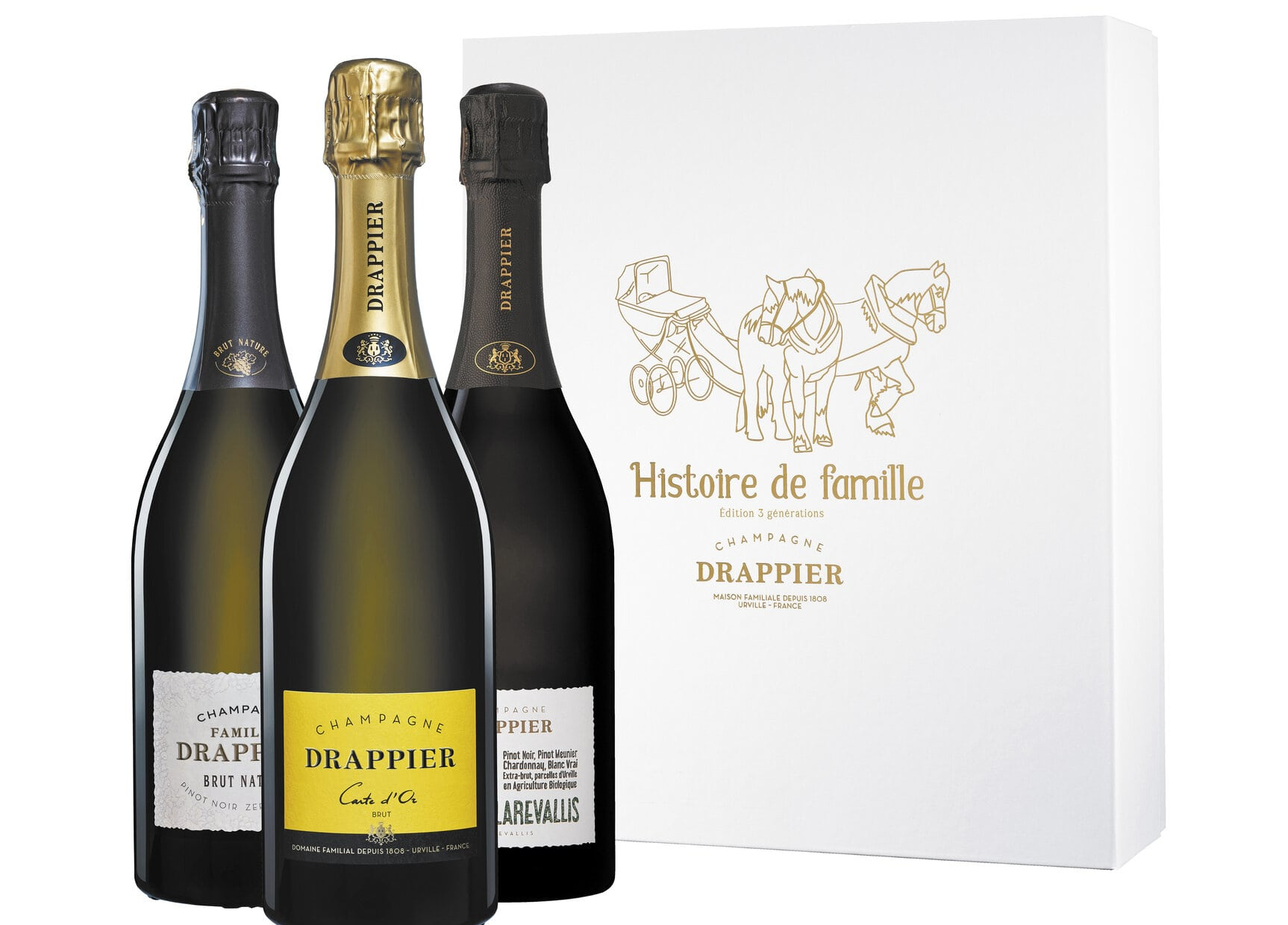 Champagne Drappier, Edition 3 générations