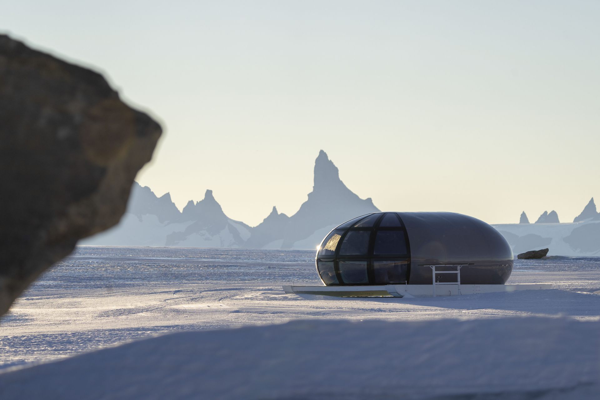 Echo Camp : Ecolodge de luxe en Antarctique